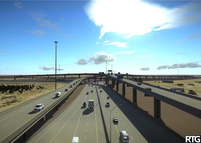 Loop 375 Roadway Widening & Interchange - RTG Texas